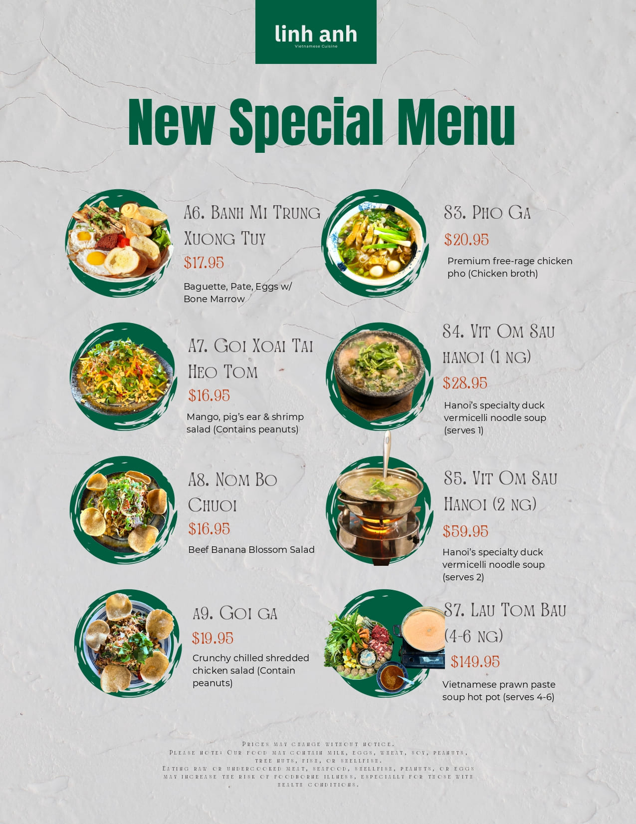 Unionville | Linh Anh Vietnamese Cuisine